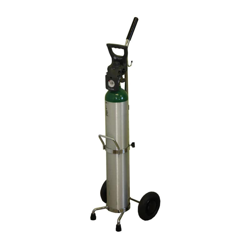 Single E-Tank Mobile Cart - Dispomed