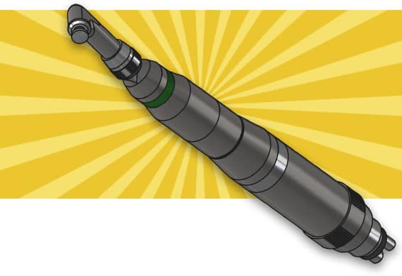 How to lubricate dental low speed handpiece? - Dispomed