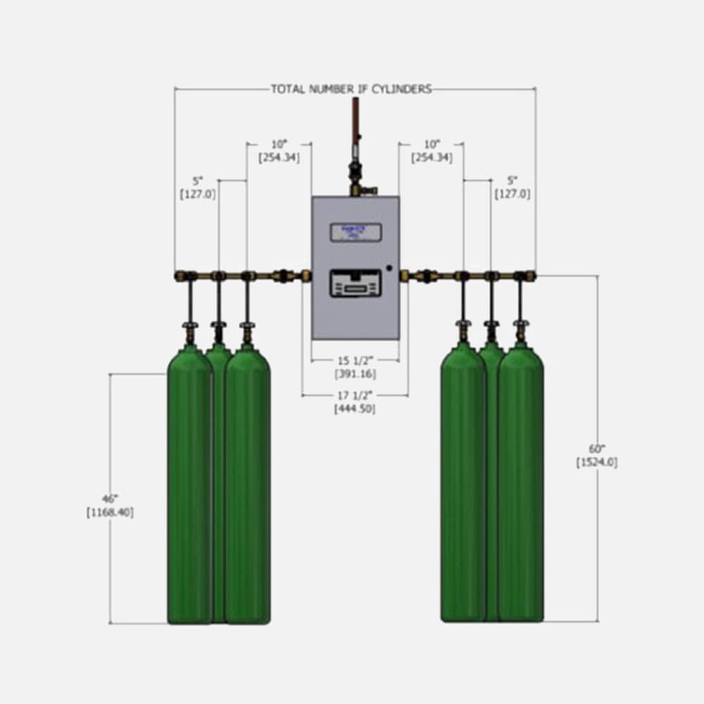 Tri-Tech Medical Genesys™ CC Series Manifold - Vetamac