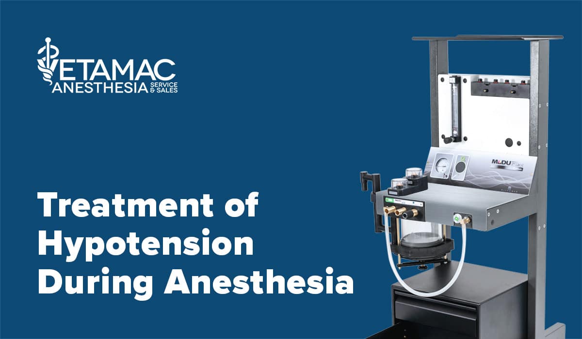 Vol. III: Treatment Of Hypotension During Anesthesia - Vetamac