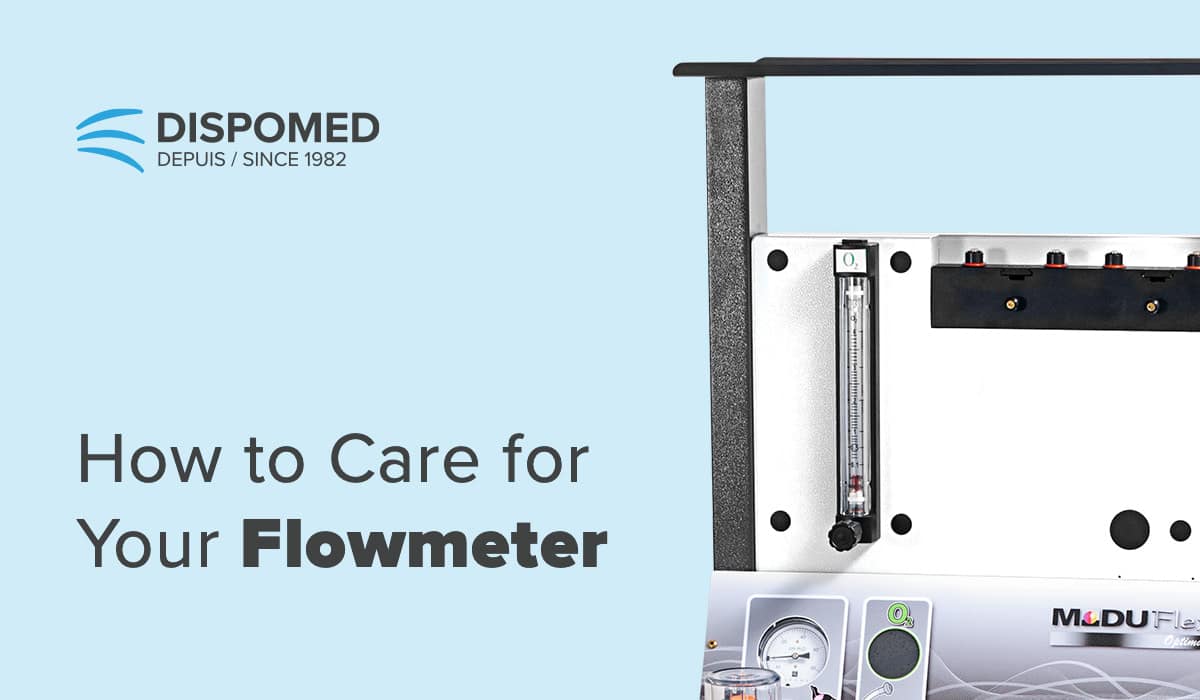 How to Care for Your Flowmeter, Knob, and Needle Valve - Dispomed