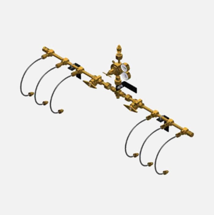 Tri-Tech Medical TMD Manual Gas Manifold System - Vetamac